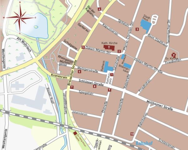 Stadt Neuenburg am Rhein - Brunnenrundgang